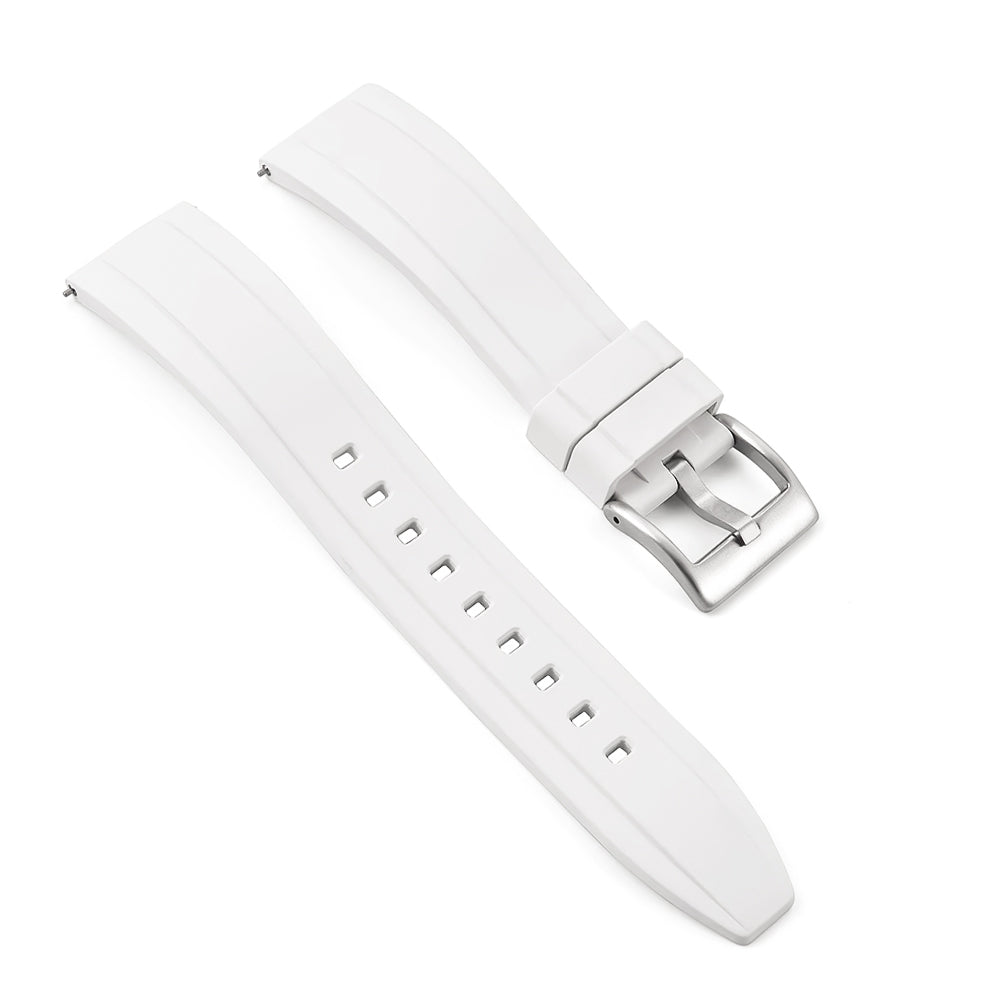 Watch Strap 24mm - White Lemans (FKM Rubber) — That Bloke